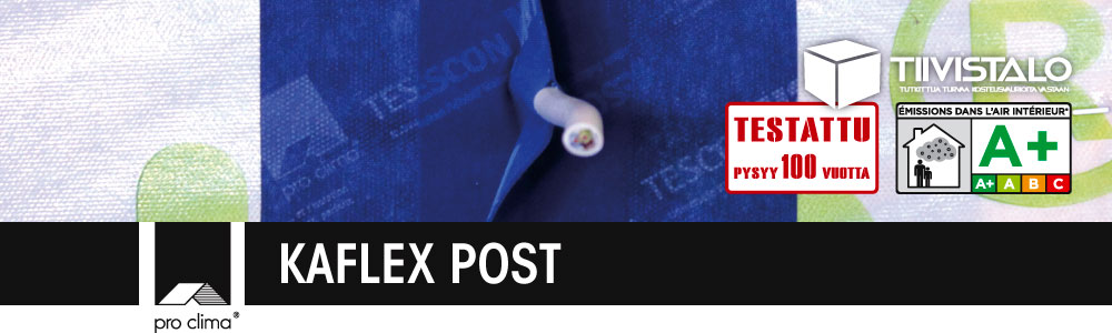 Kaflex Post. Tiivistyslaippa MMJ kaapelille.